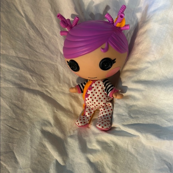 Toys | Little Squirt Lalaloopsy Doll Hard Plastic Purple Hairbutton ...